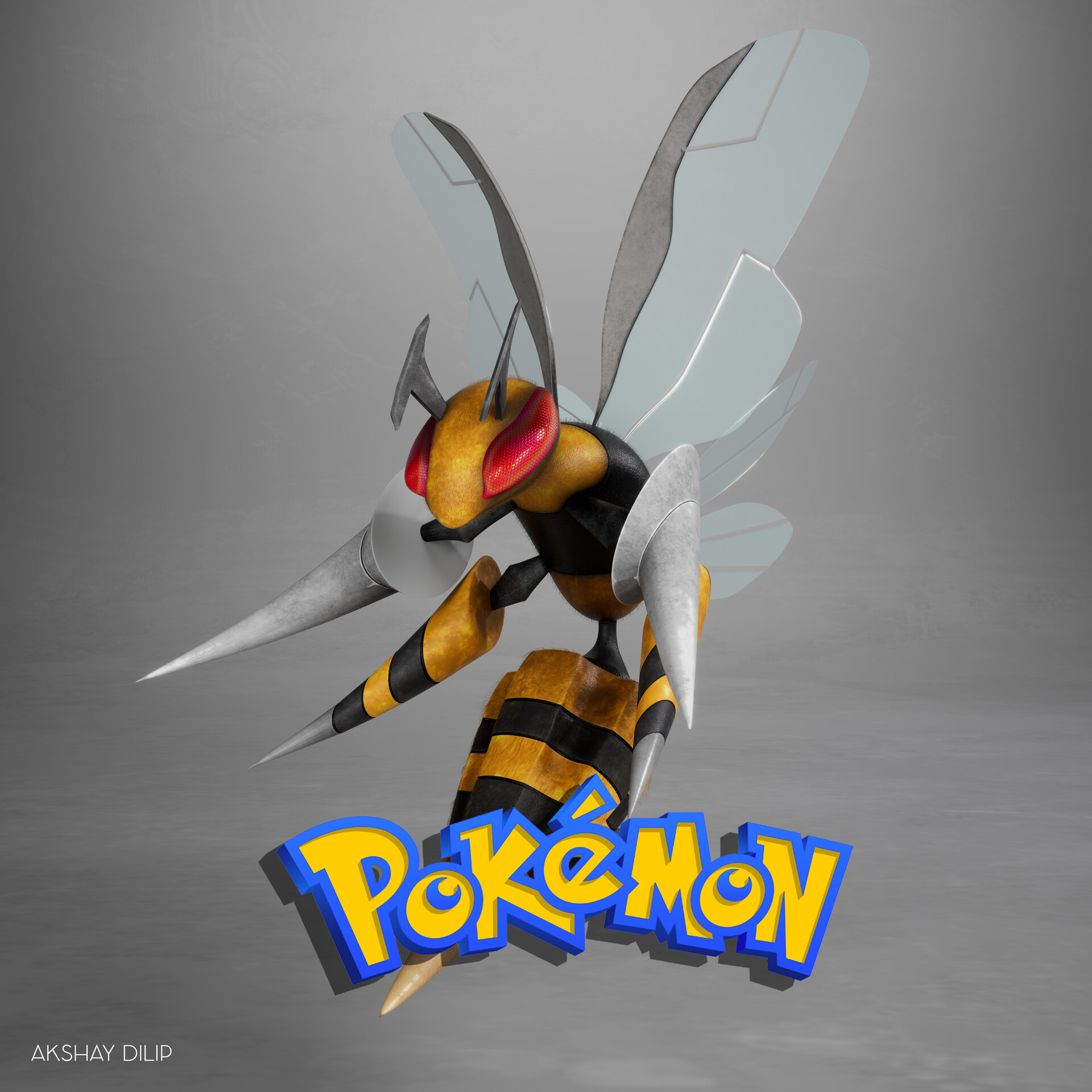 Pokemon Beedrill Mega Evolution