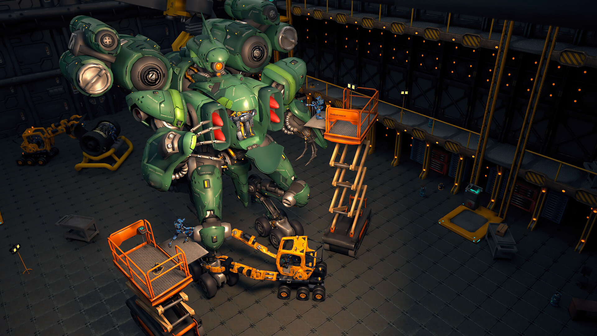 Li Liu - Grasshopper: Mech in Warehouse