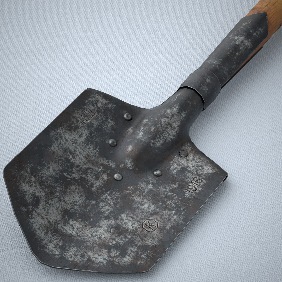 ArtStation - Russian WWI Shovel