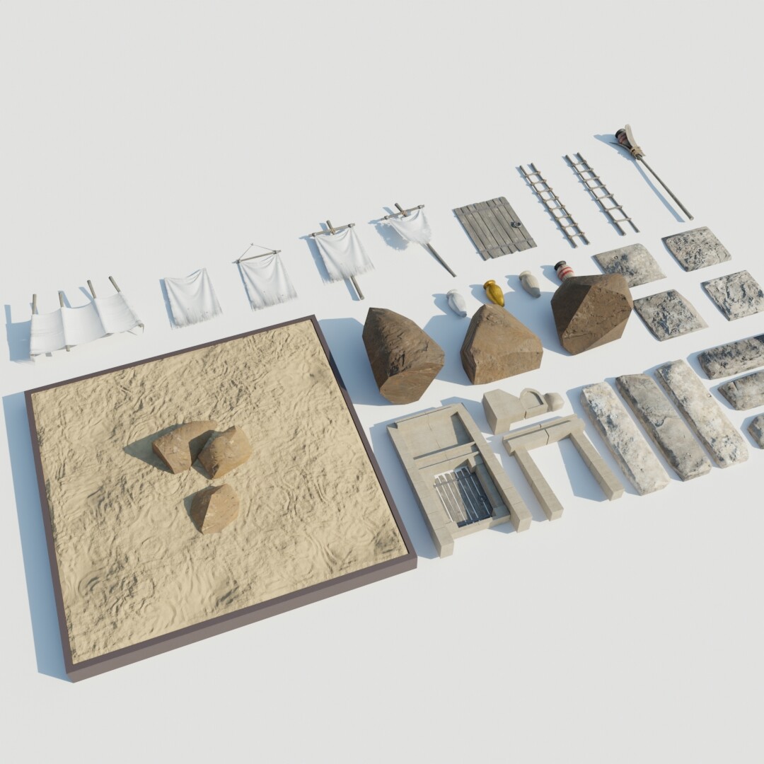 ArtStation - Stuff for the scene