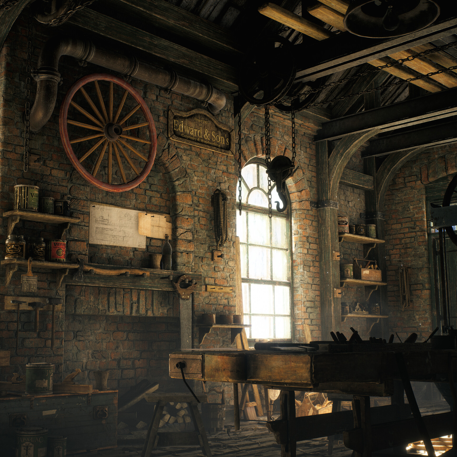 ArtStation - Carpenters Workshop