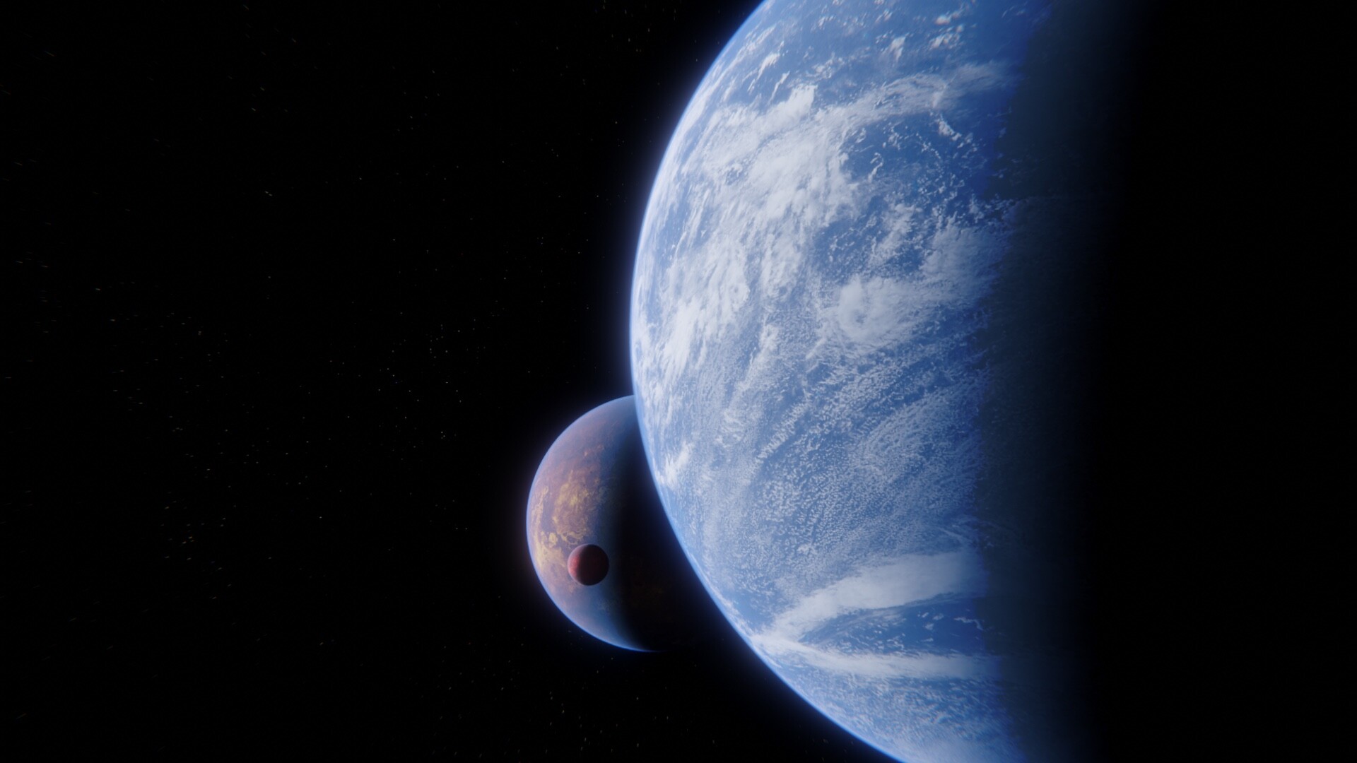 ArtStation - Planets study