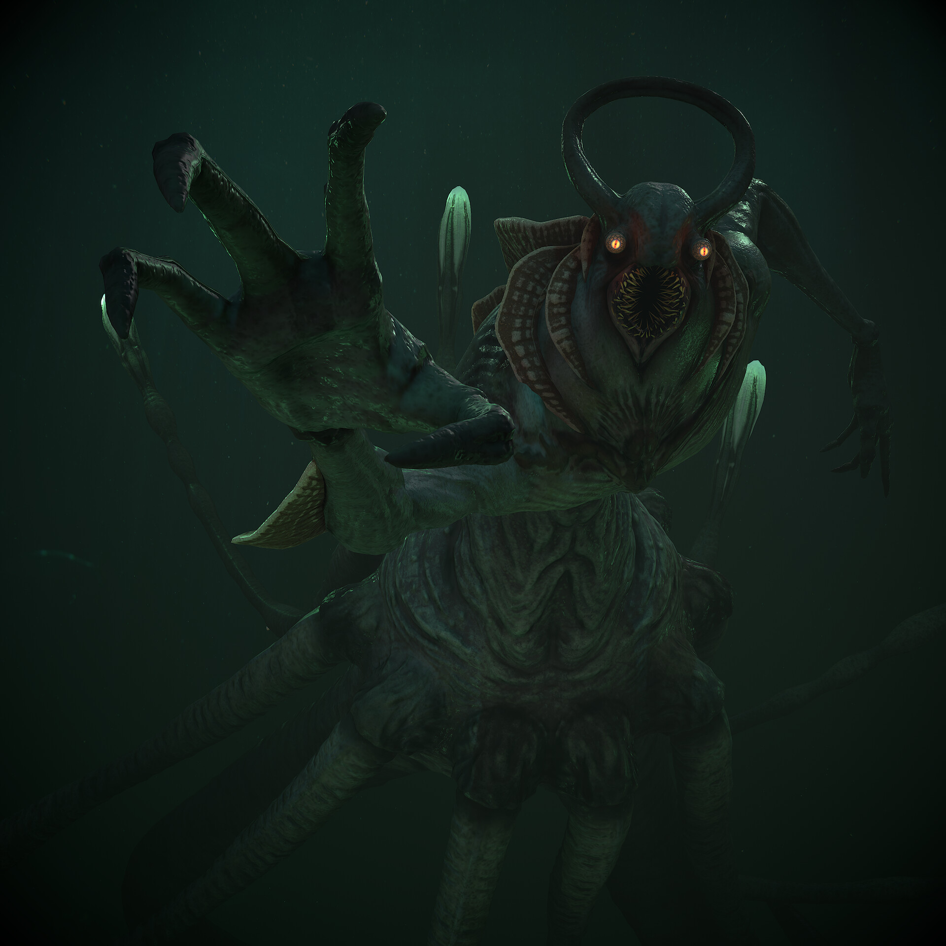 ArtStation - Dagon, Father of the Deep Ones