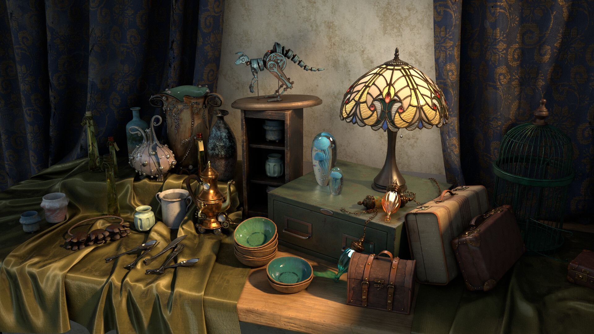 ArtStation - Antique Display