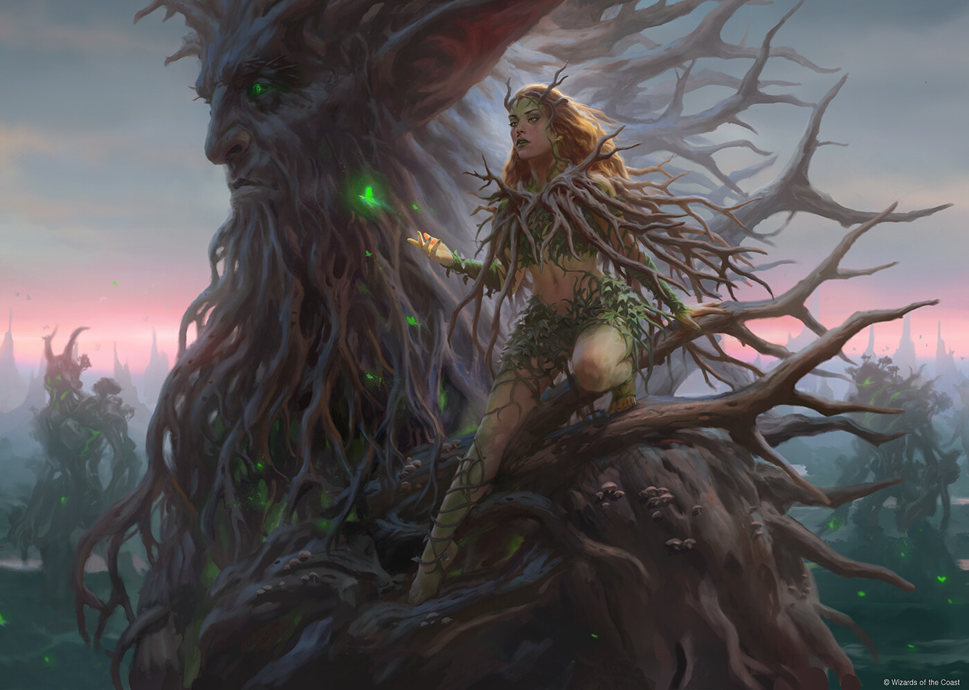 ArtStation - Titania, Nature's Force