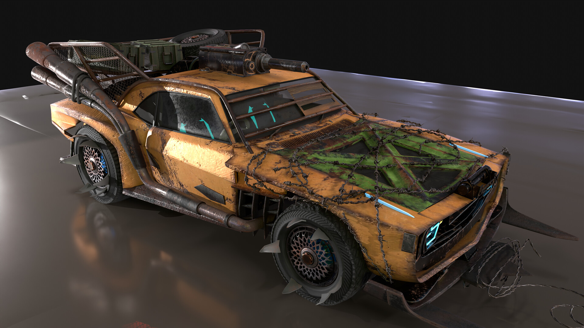 ArtStation - Wild Car (Mad Max)