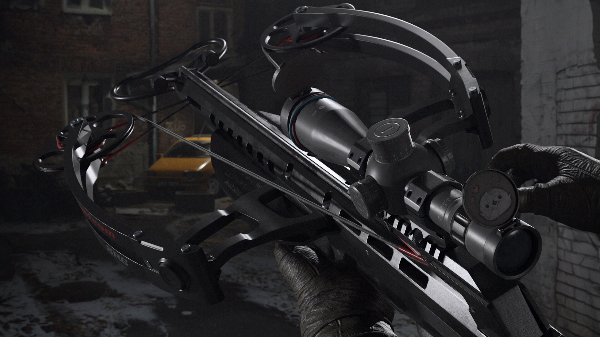 ArtStation - Gameready Modern Reverse Compound Crossbow