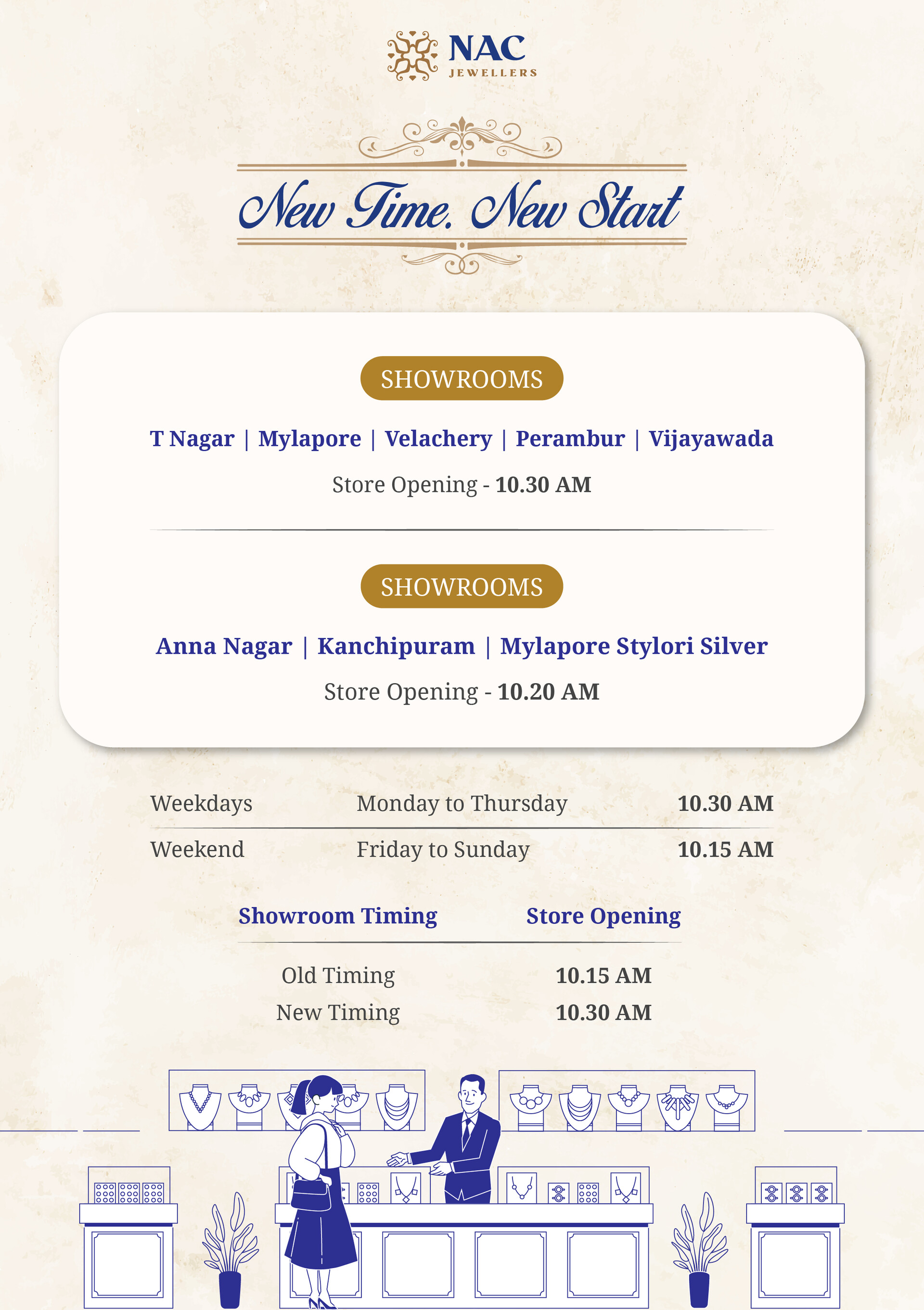 ArtStation - Web banner | Poster - for NAC Jewellers (jewellery)