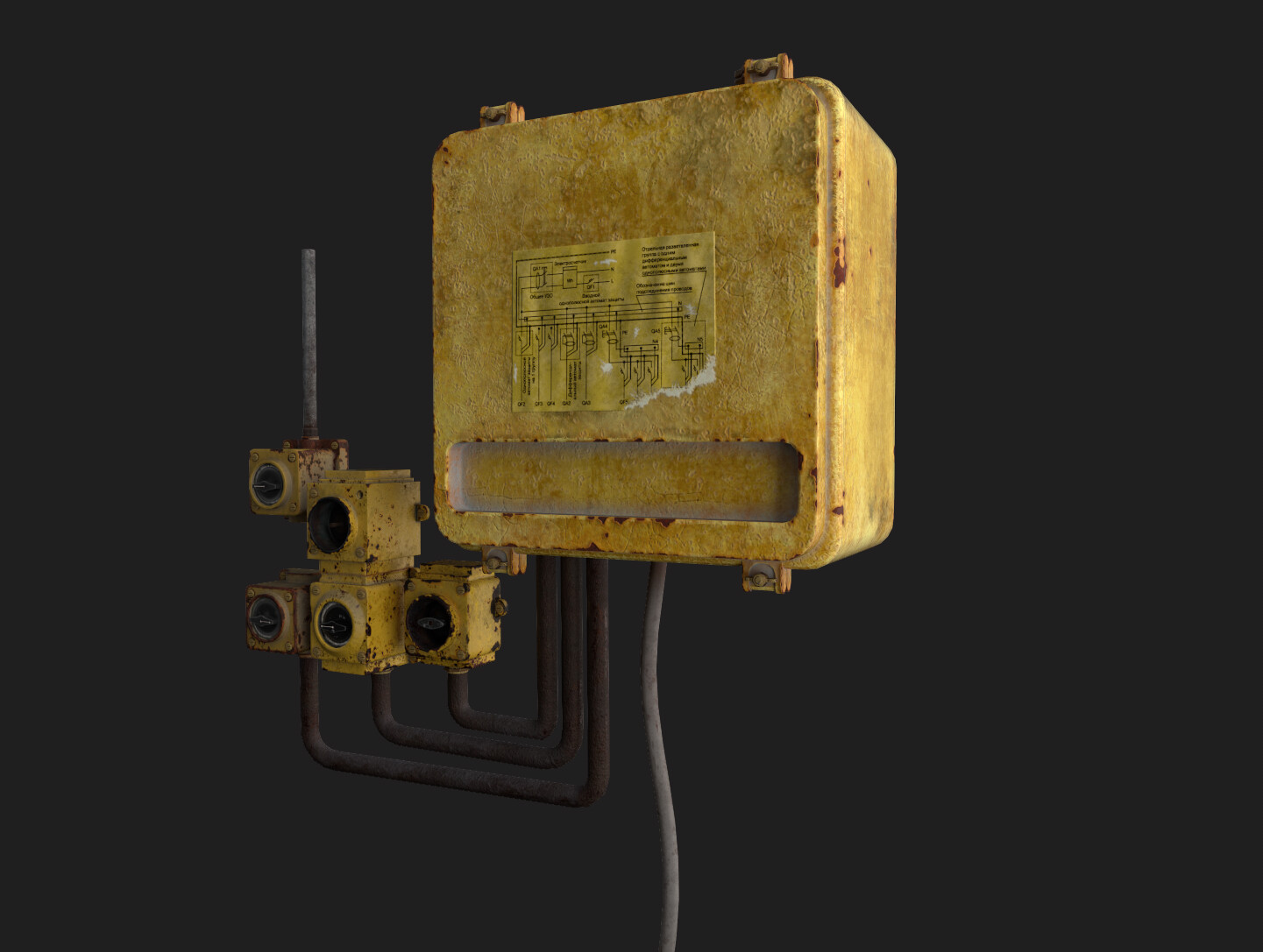 ArtStation - Electrical panel