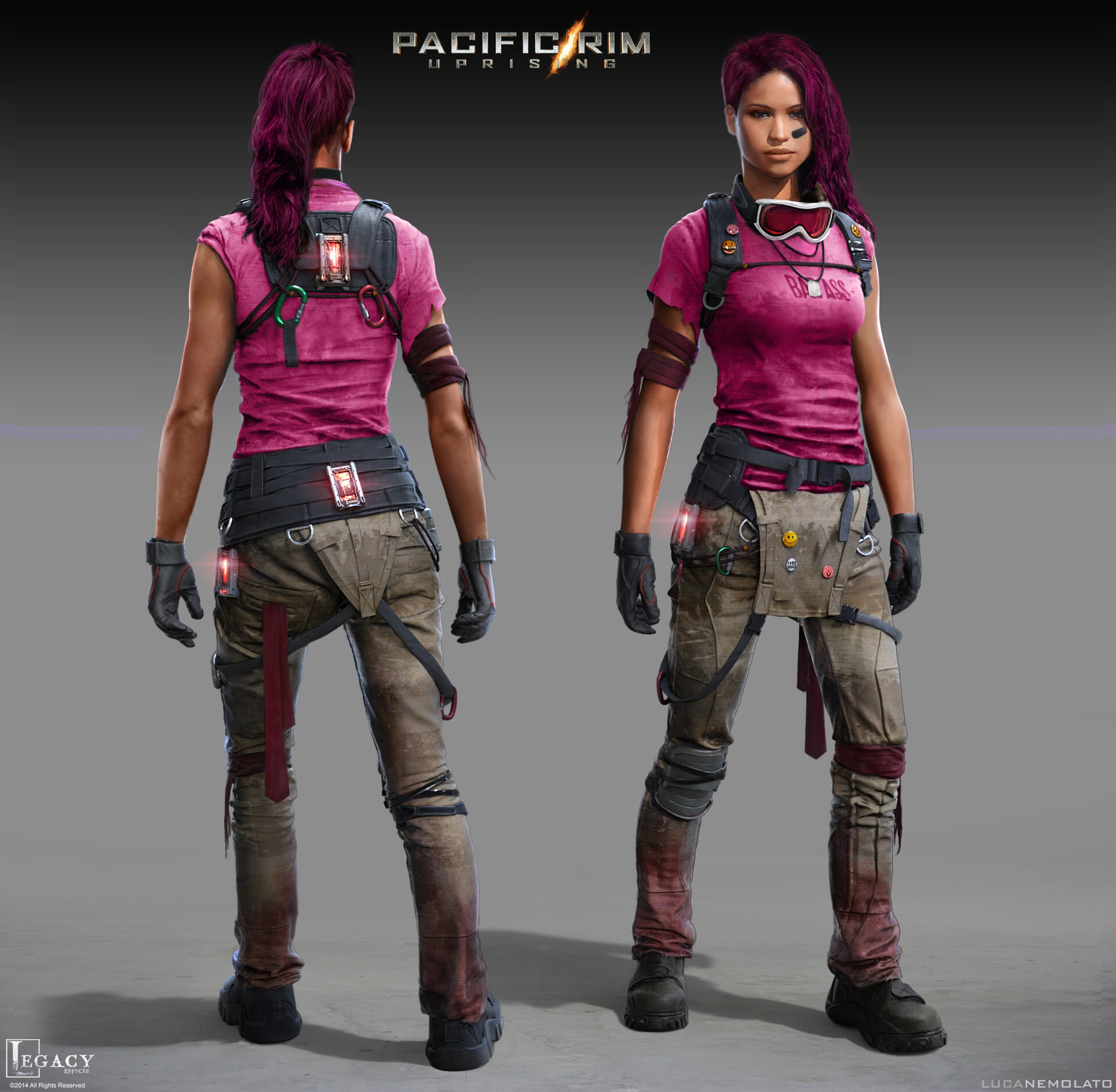 ArtStation - Pacific Rim Uprising - Amara Concept Art