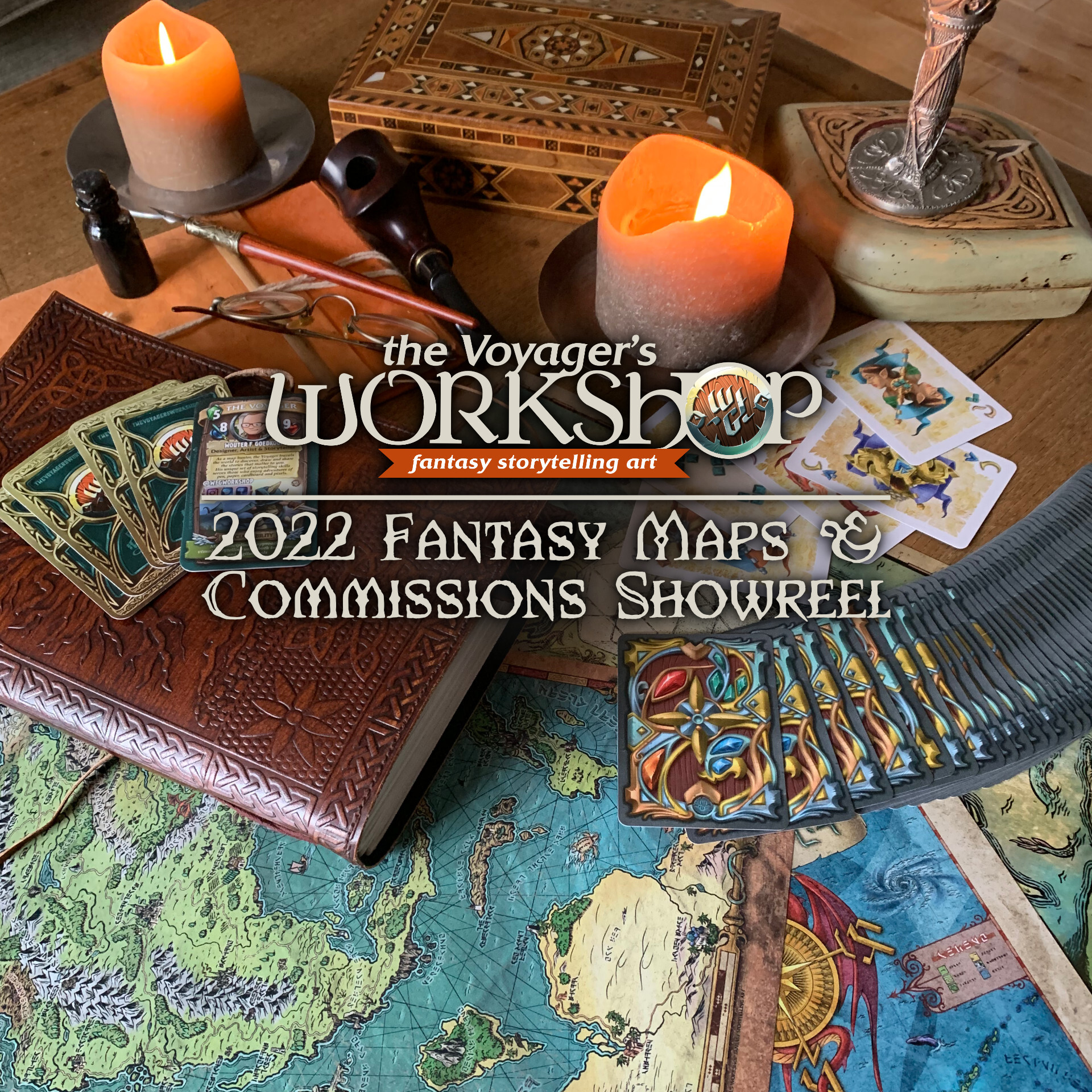 ArtStation - 2022 Fantasy Maps & Commissions Showreel