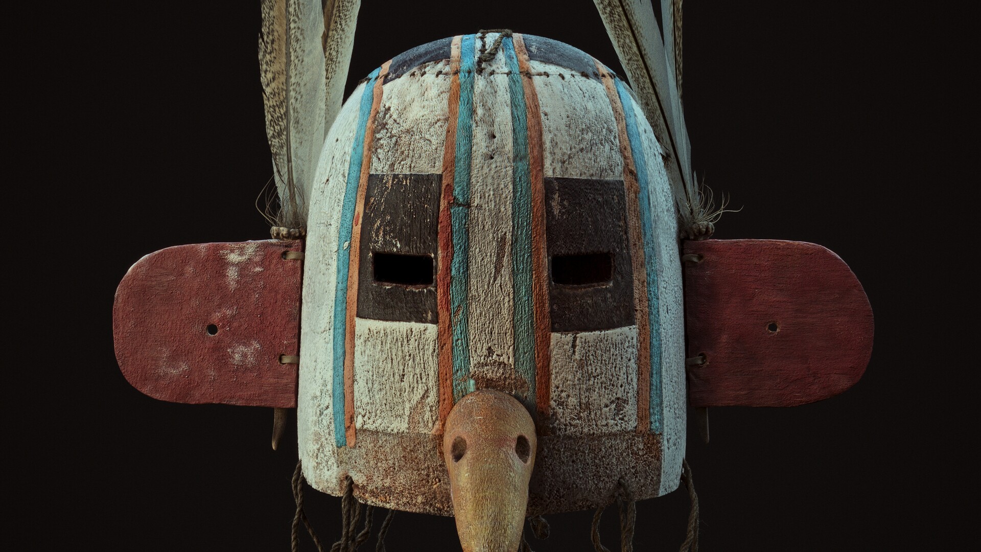 ArtStation - Native American Mask