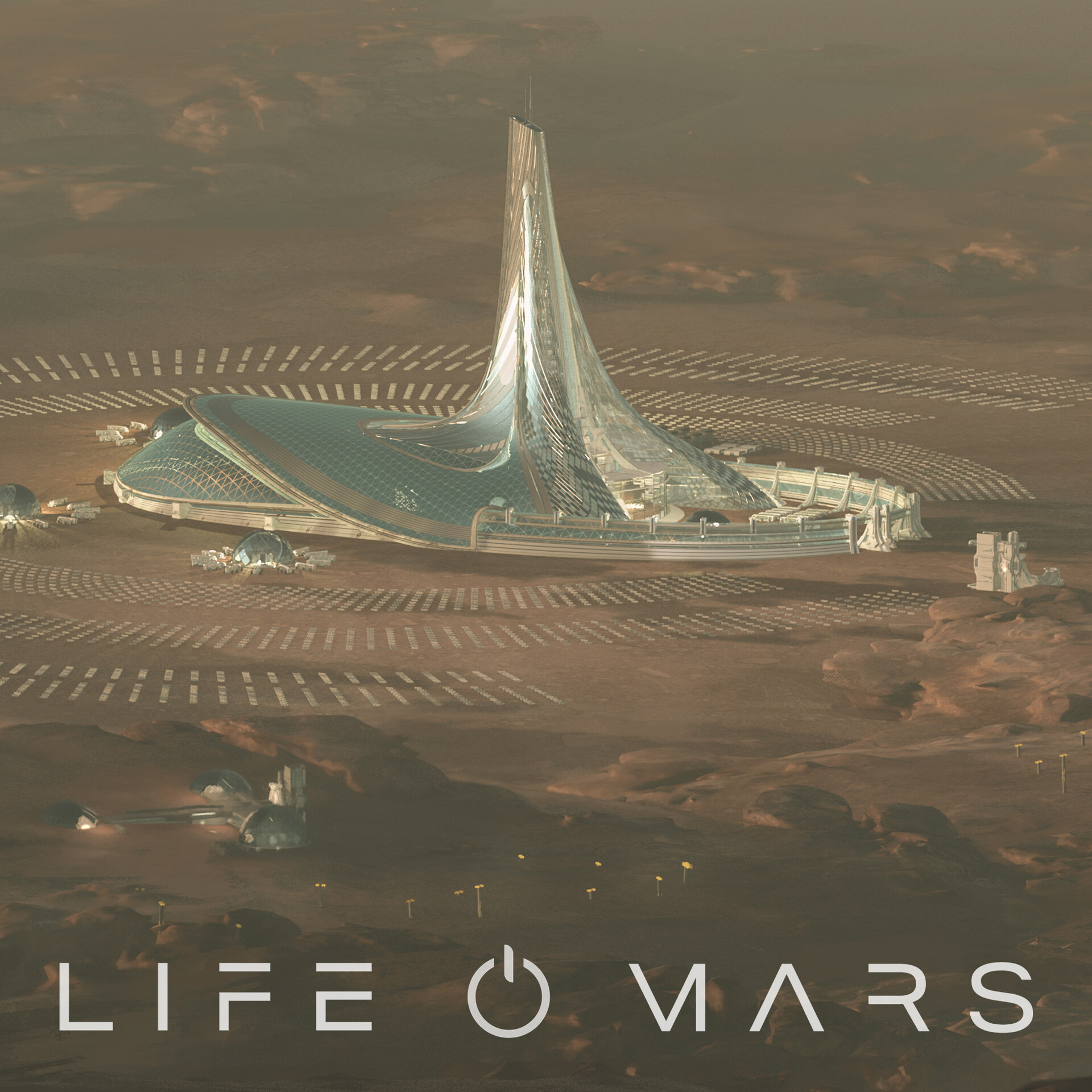 HGNTRUNG - "Life on Mars " Building concept