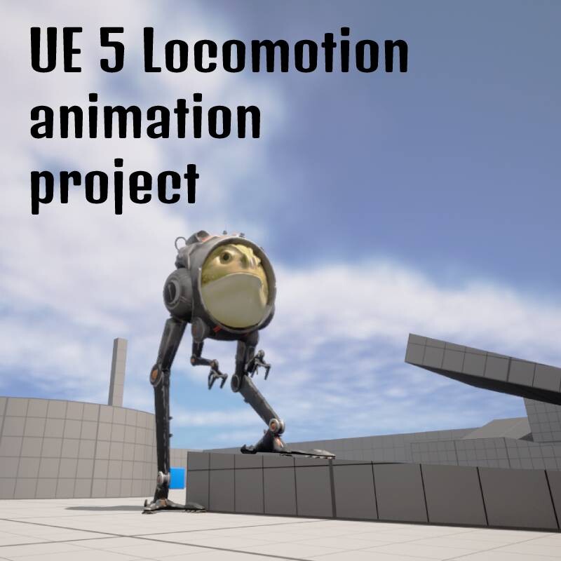 ArtStation - CyberToad Locomotion UE 5