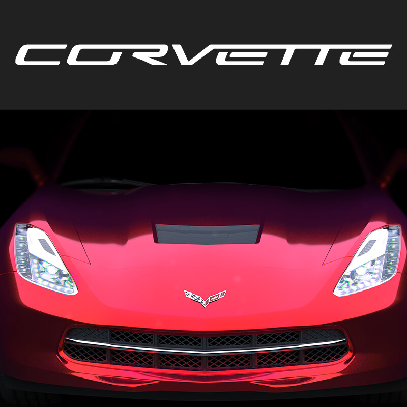ArtStation - Chevrolet Corvette 2019