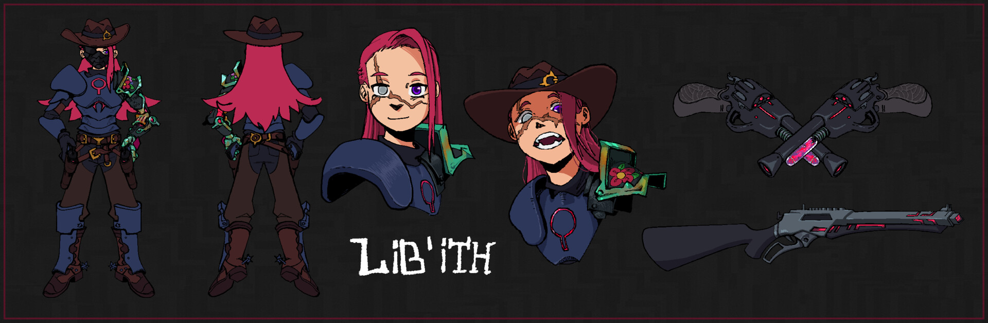 ArtStation - Character Reference Sheet Commission