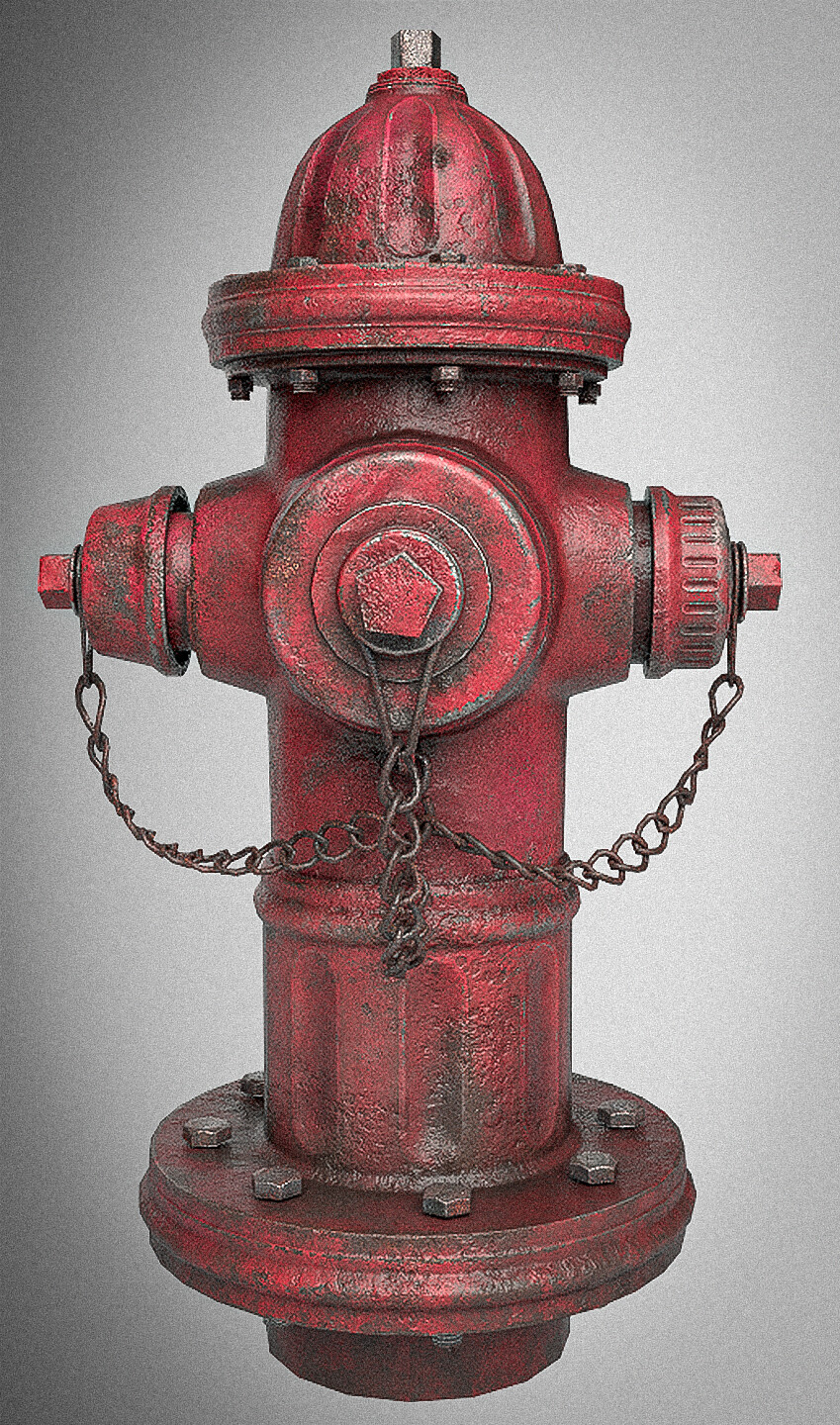 ArtStation - Fire Hydrant