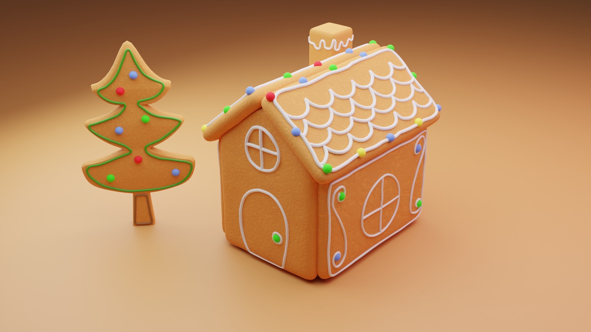 ArtStation - Ginger house