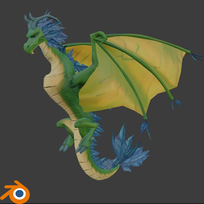 ArtStation - Dragon Animation 1 to 13 By Romeo Basil