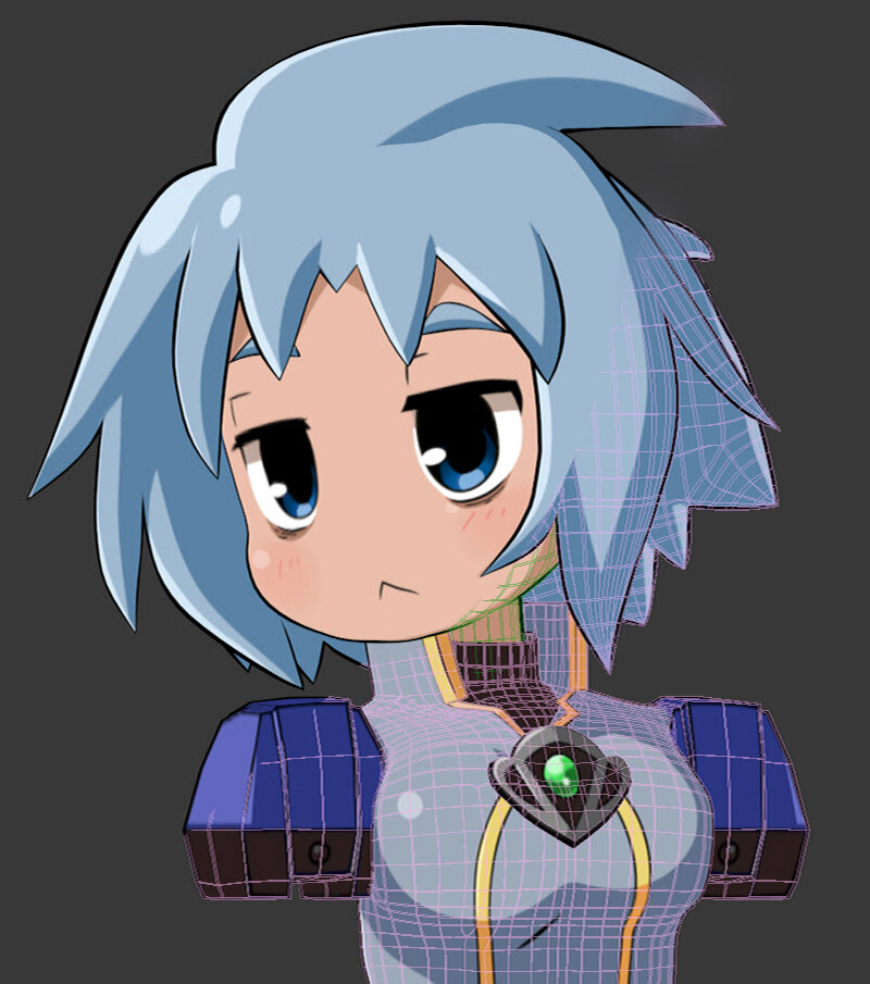 ArtStation - 3D Fanart Nath from 100% Orange Juice!