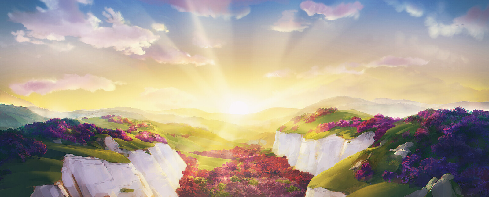 ArtStation - Dawn stages concept