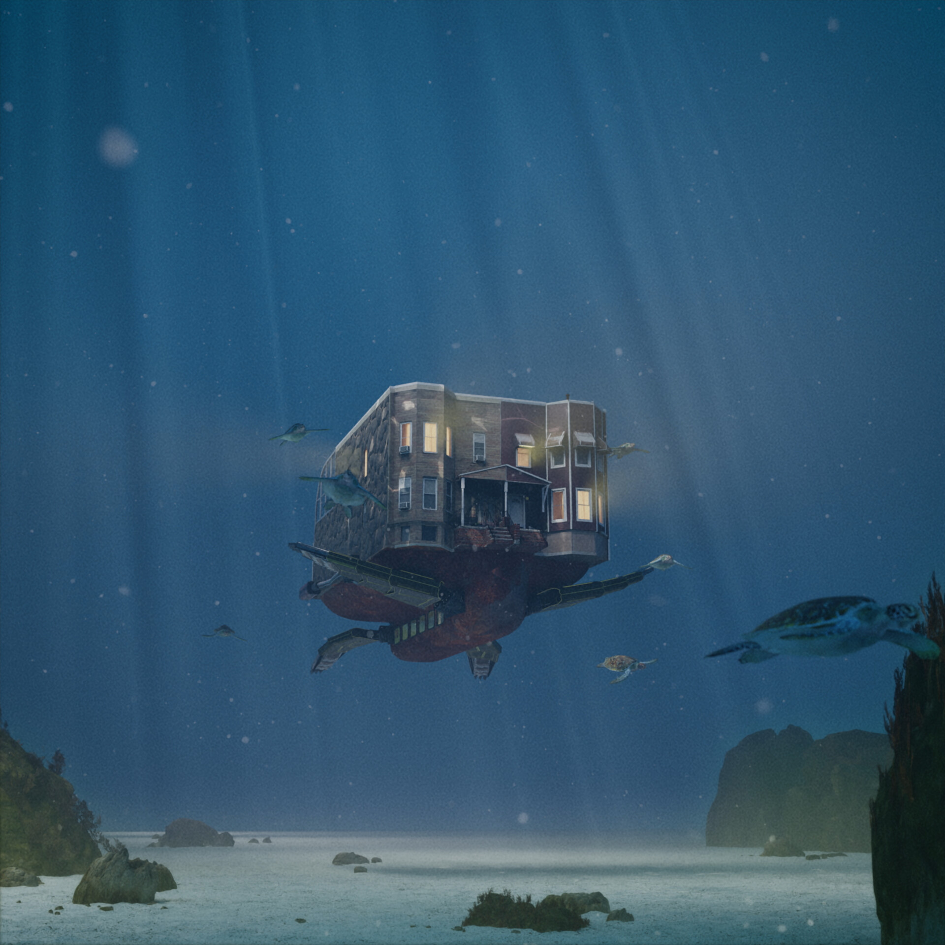 ArtStation - Turtle Home