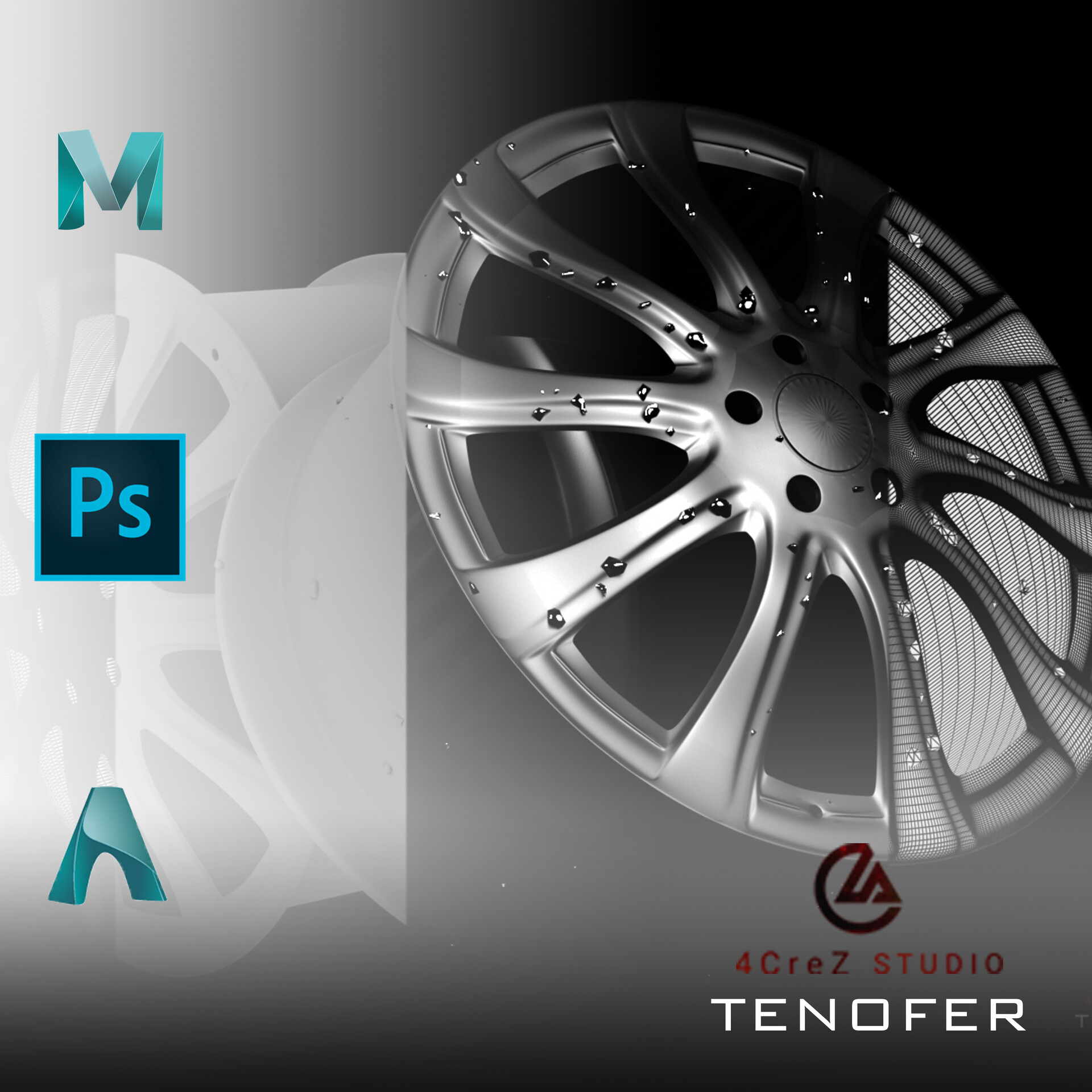 Abishanth tenofer - Alloy Wheel