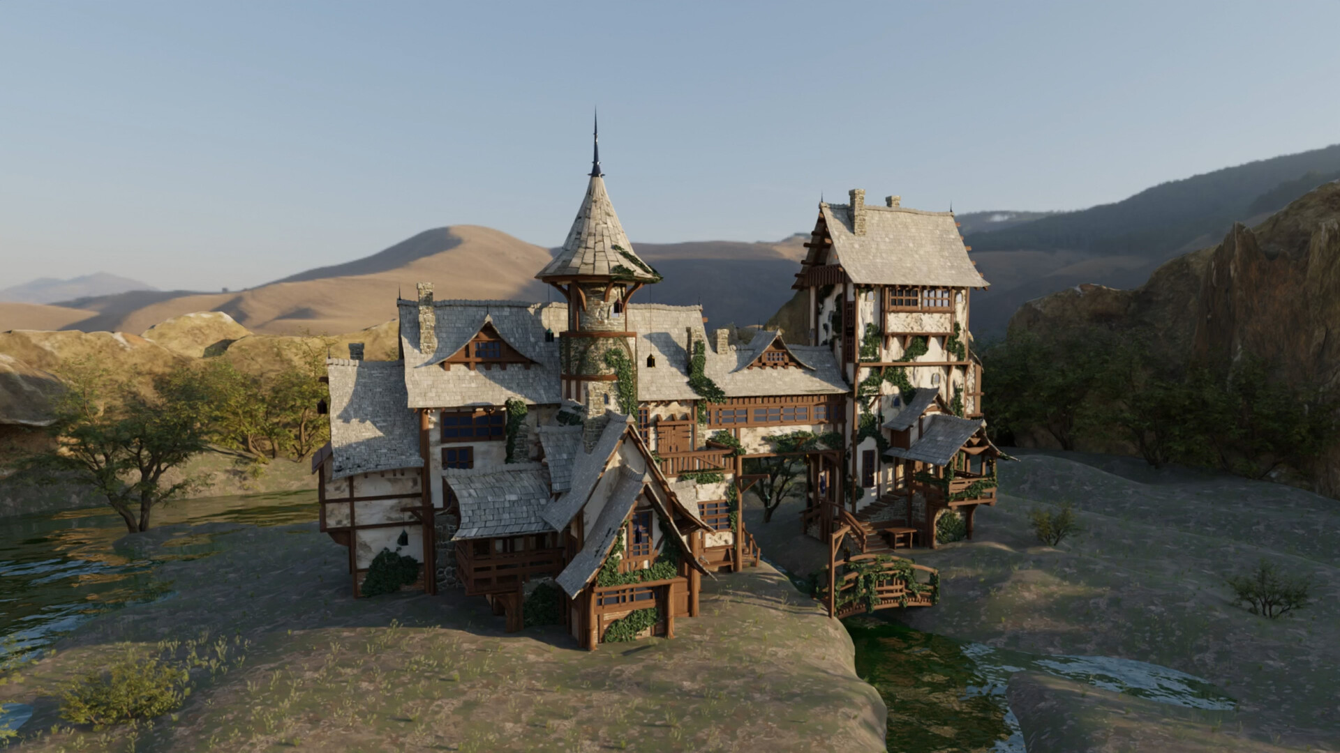 ArtStation - Medieval Building