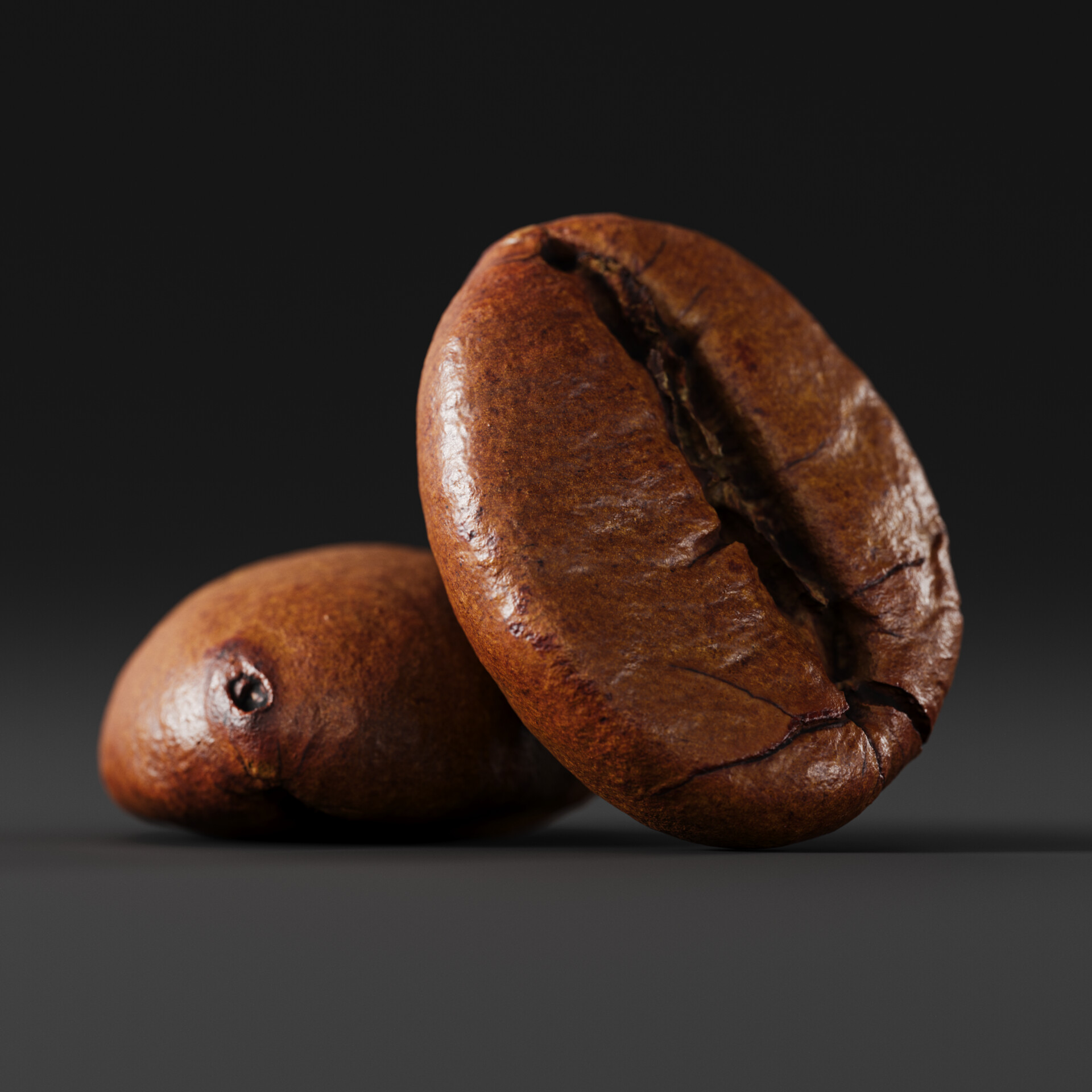 ArtStation - Coffee Bean 3D Asset With 16K PBR Texture Maps