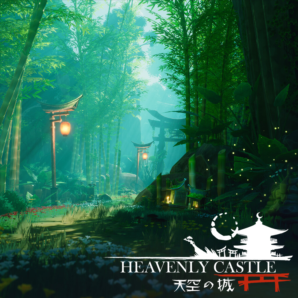 ArtStation - Heavenly Castle - Greenpath