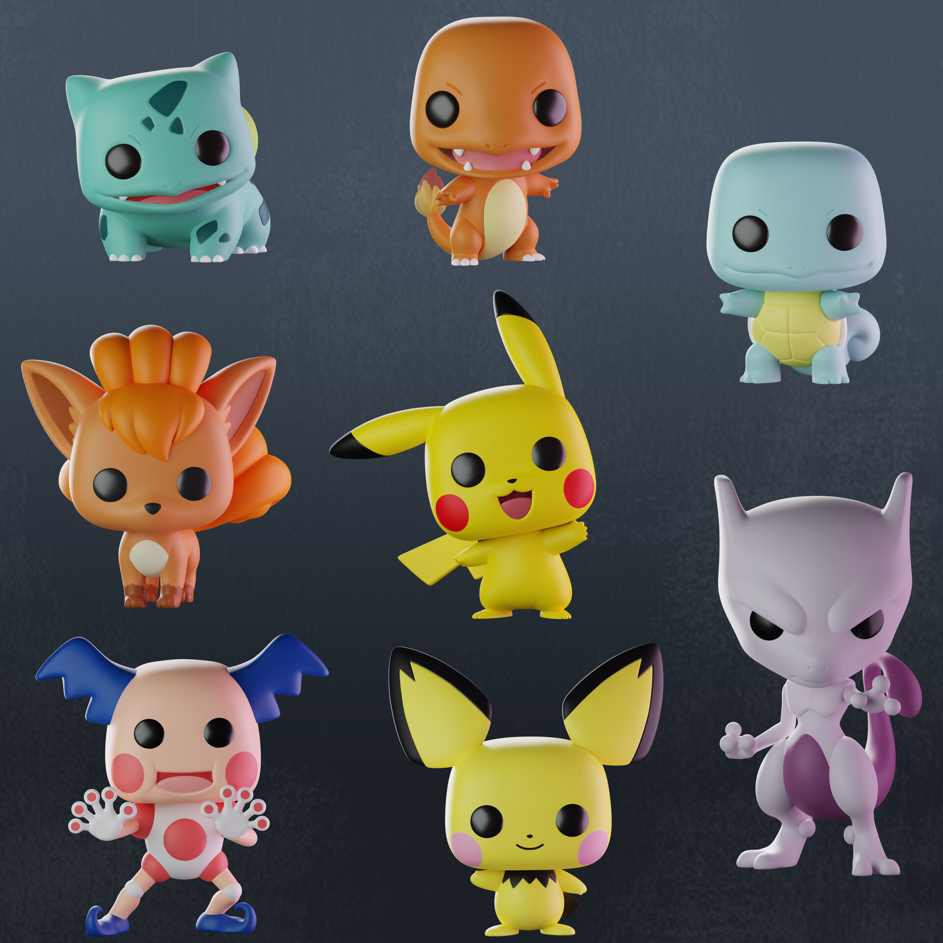 ArtStation - Pokemon POP!