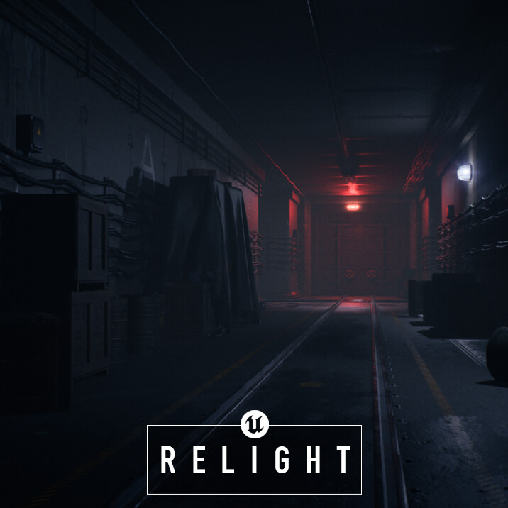 ArtStation - Bunker Scene - Relight