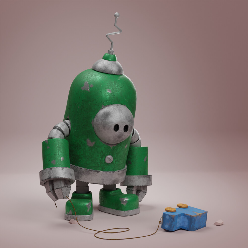 ArtStation - Apocalyptic Robot