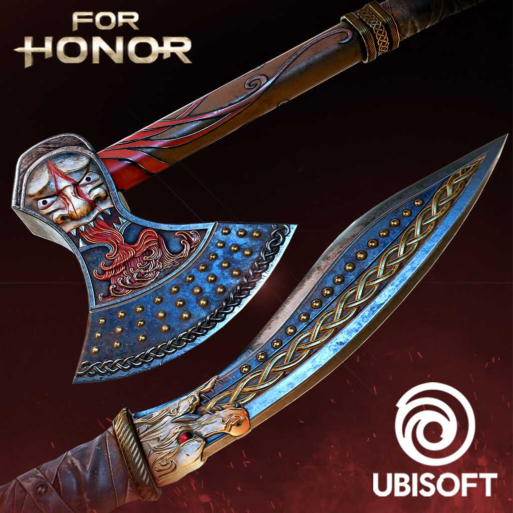 ArtStation - For Honor Weapon