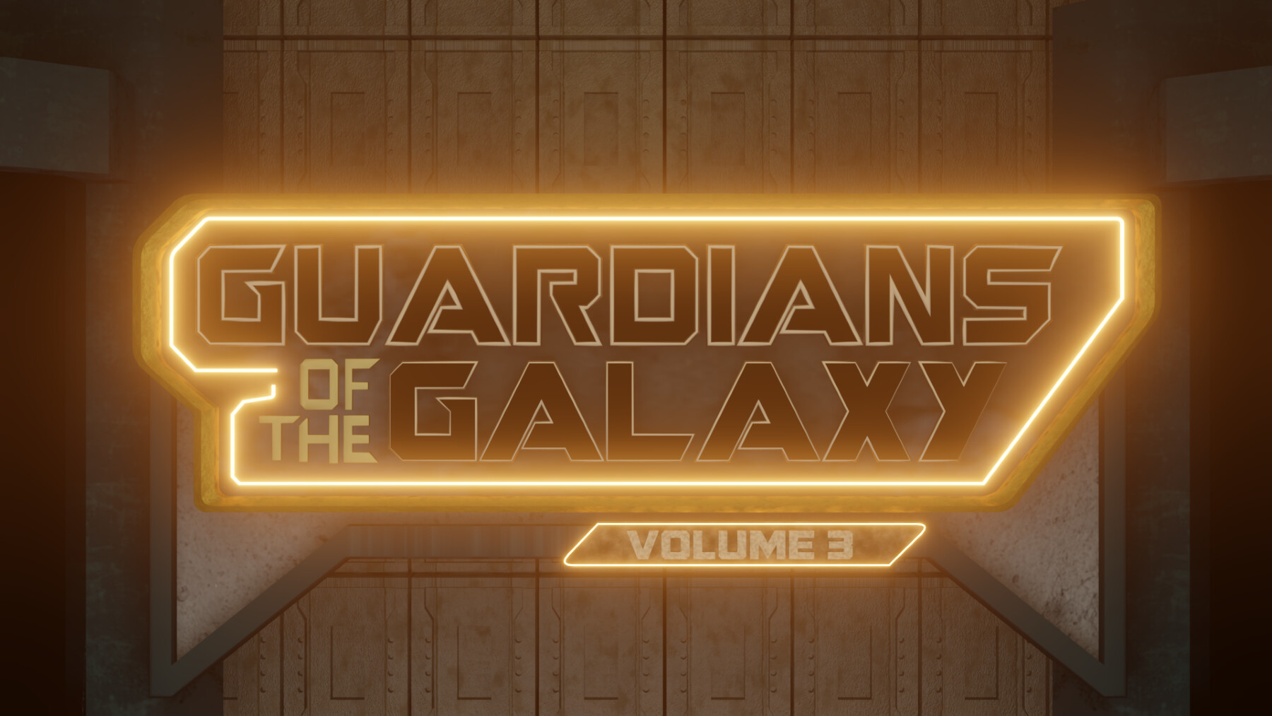ArtStation - Guardians of the galaxy title