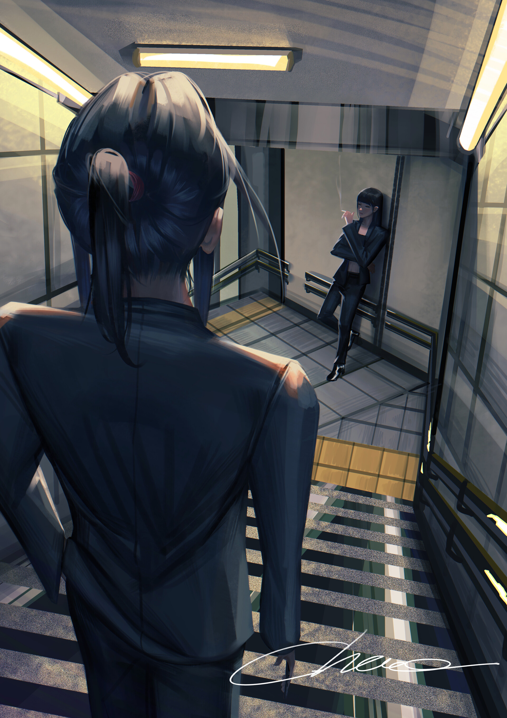 ArtStation - subway 1