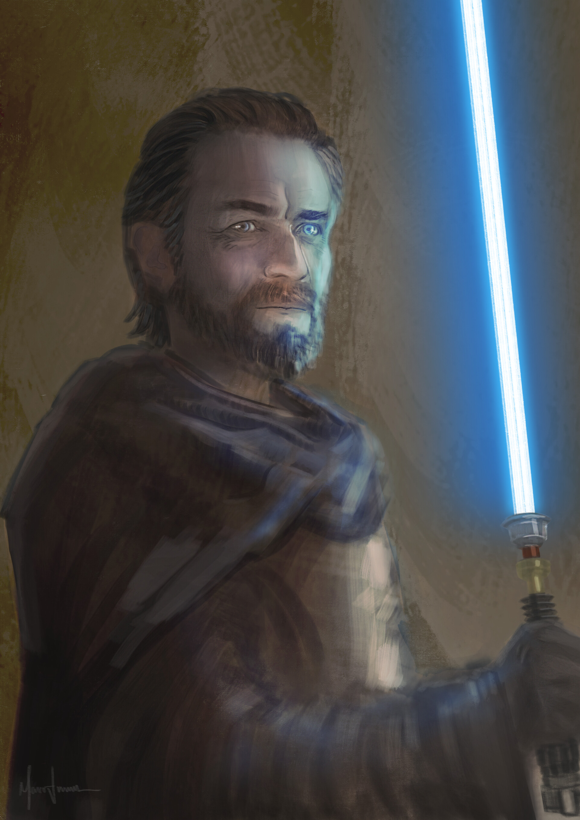 ArtStation - OBI-WAN KENOBI | Portrait