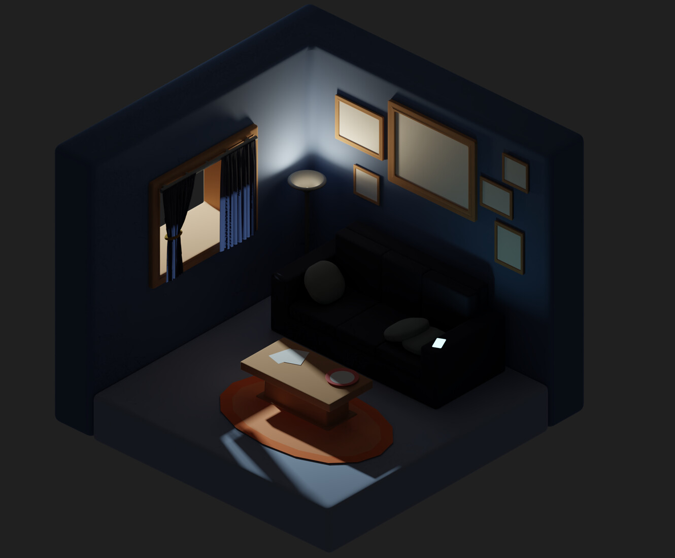 ArtStation - Stylized Room