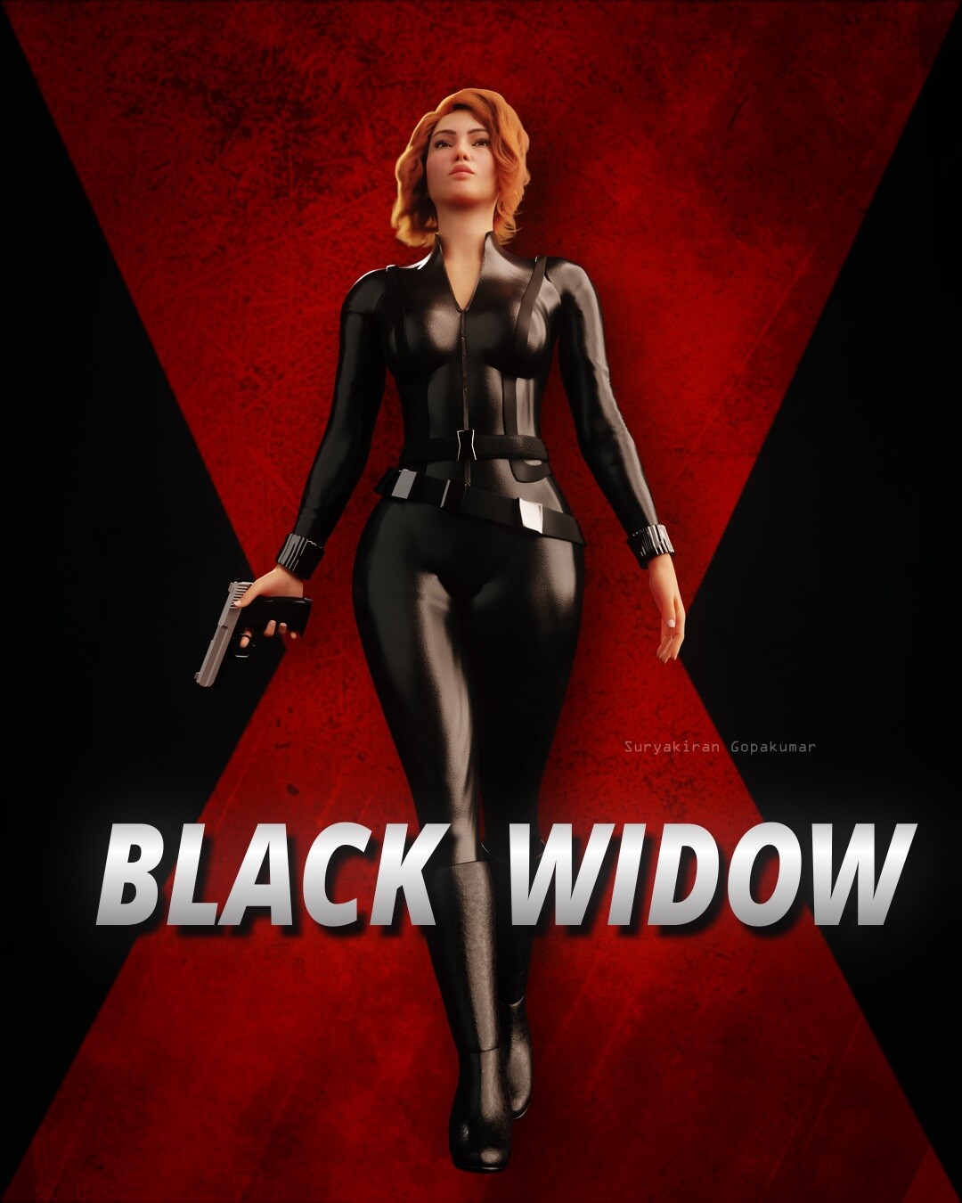 ArtStation - Marvel's Black Widow Fan art