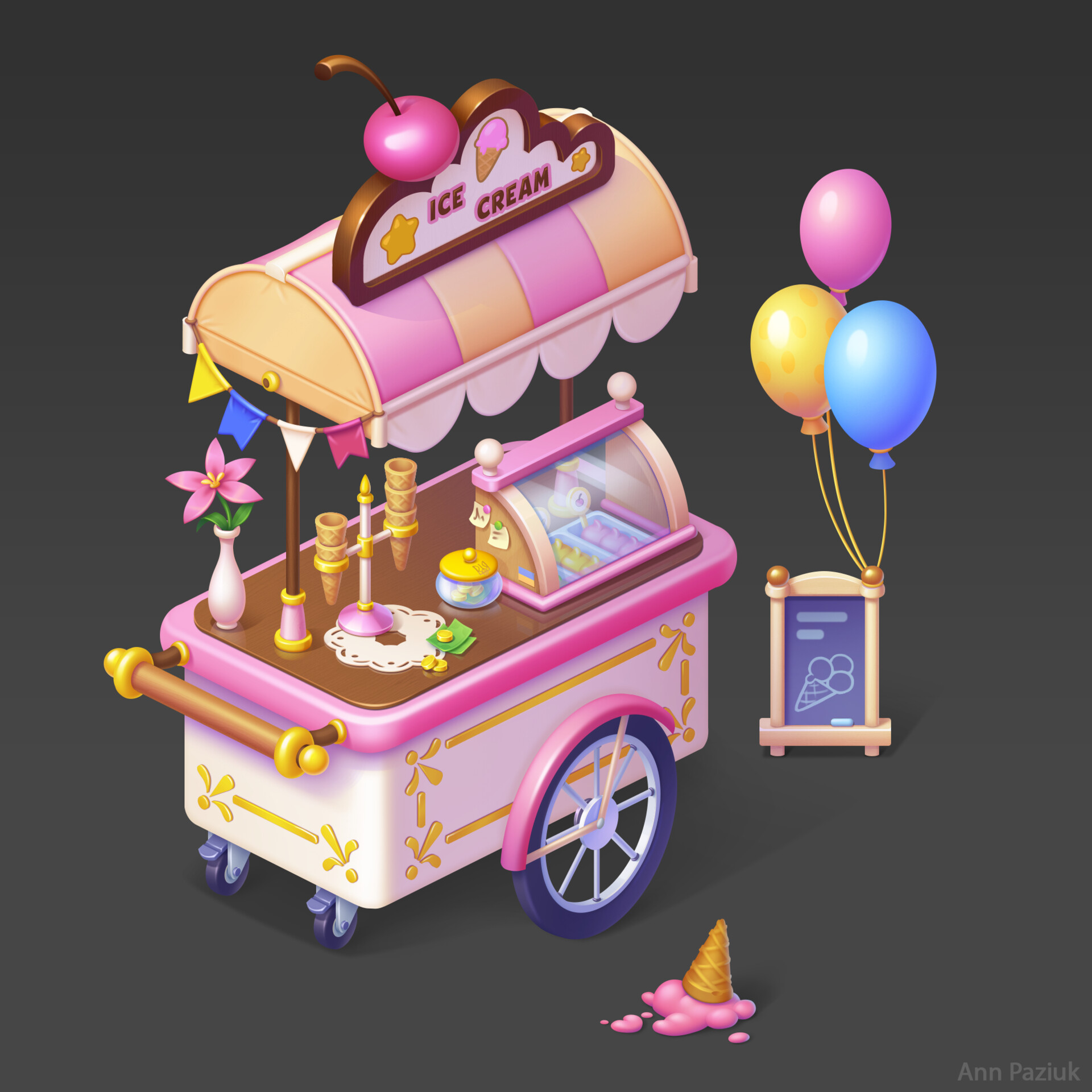 ArtStation - 2D Props Design