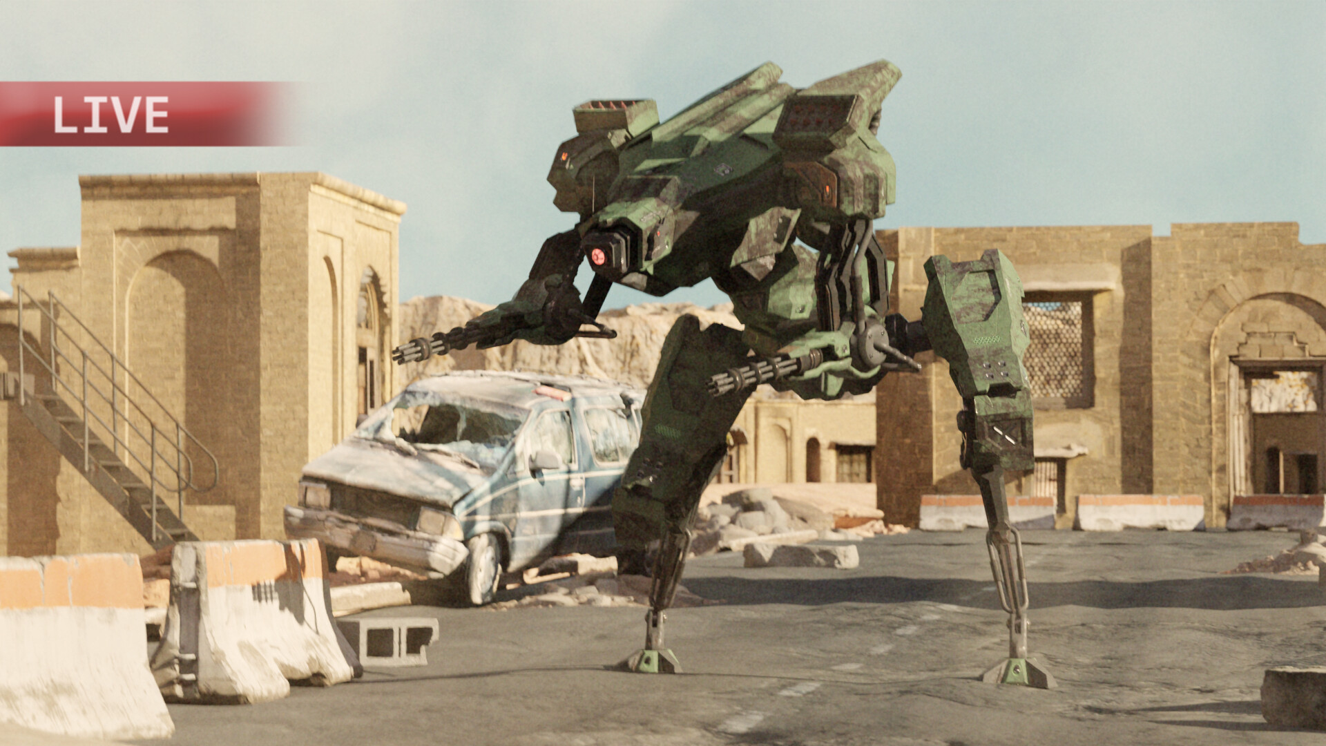 ArtStation - Robot Mech CG Animation