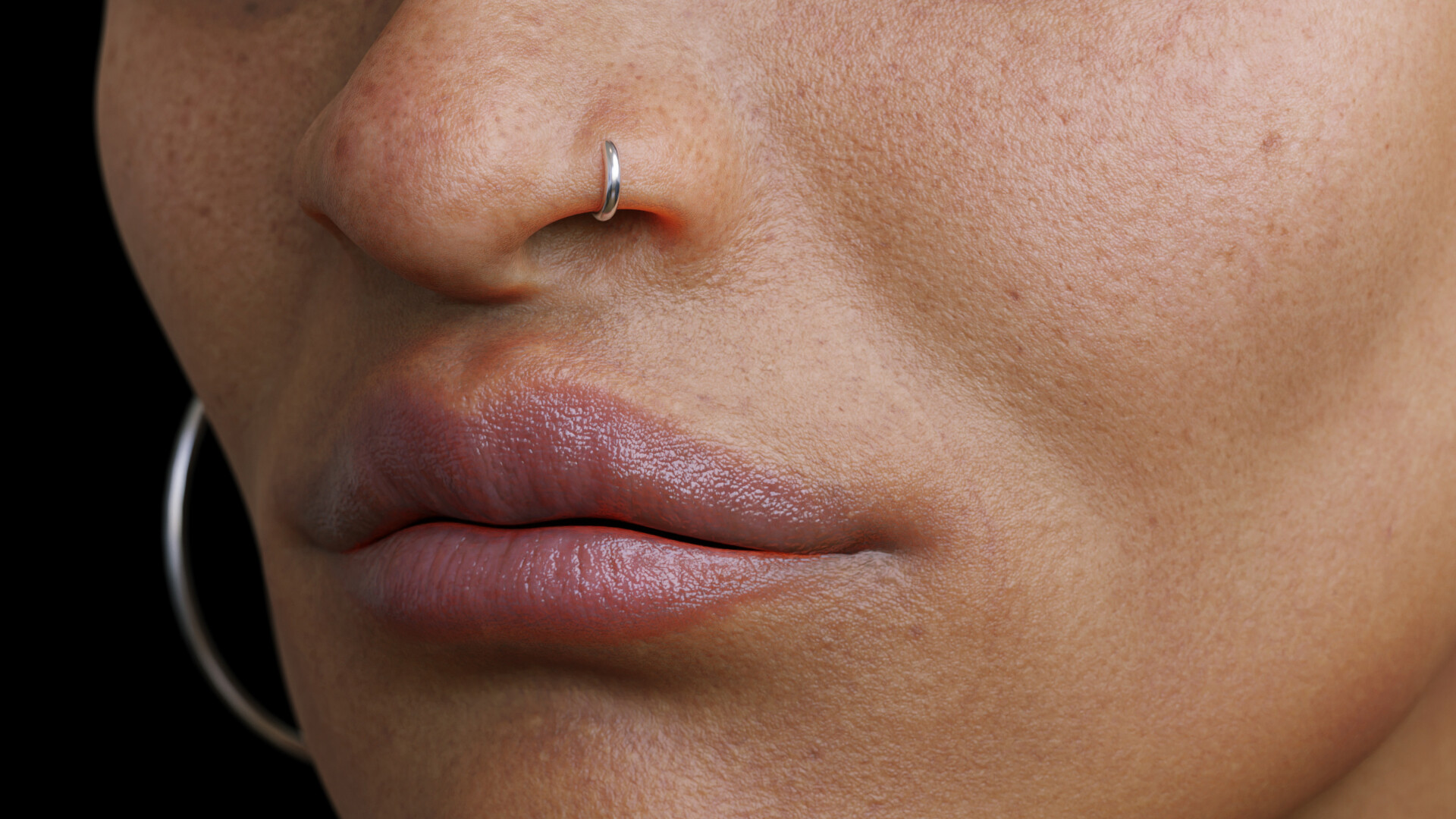 ArtStation - Hyper-realistic skin woman