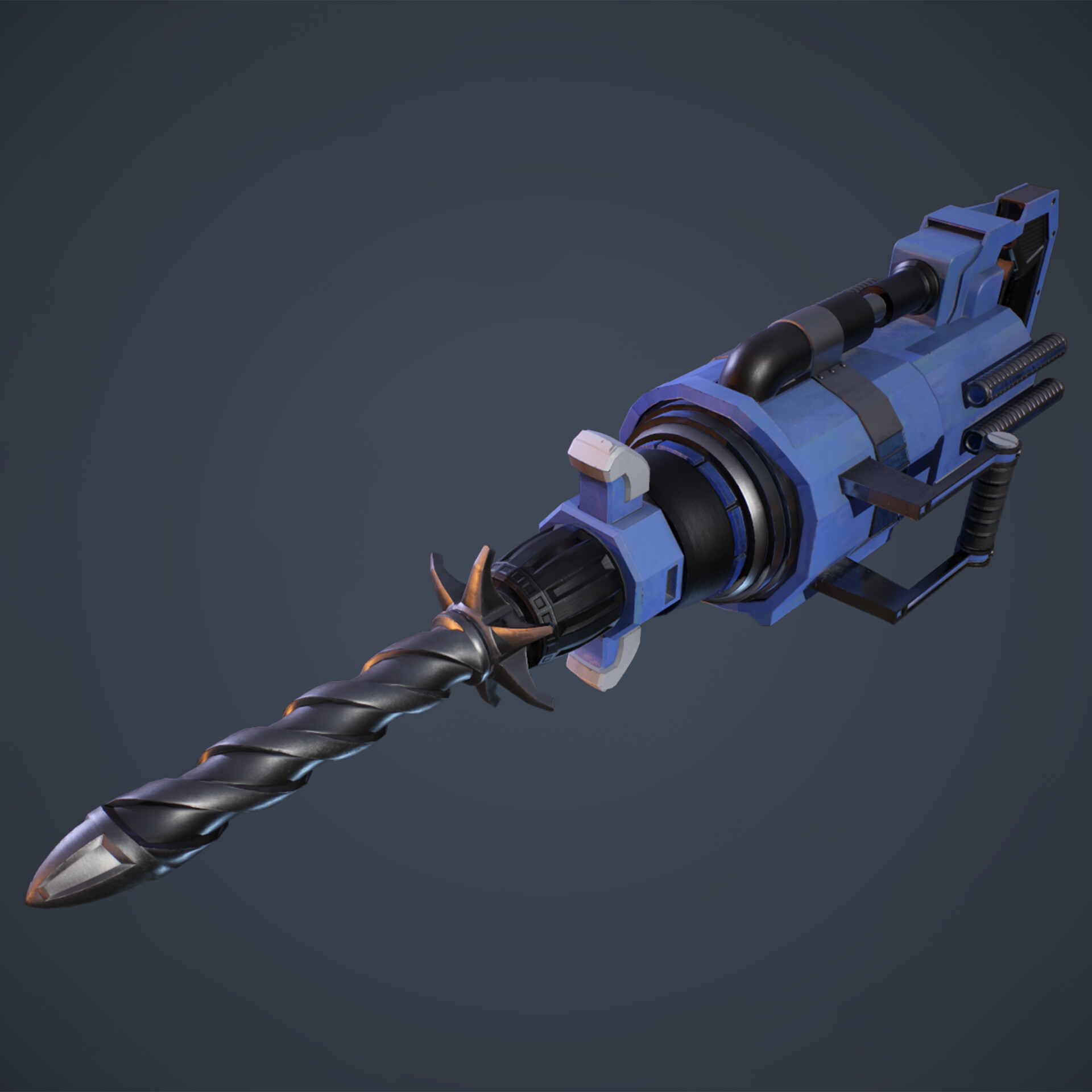 ArtStation - Astro-Mining Industrial Drill