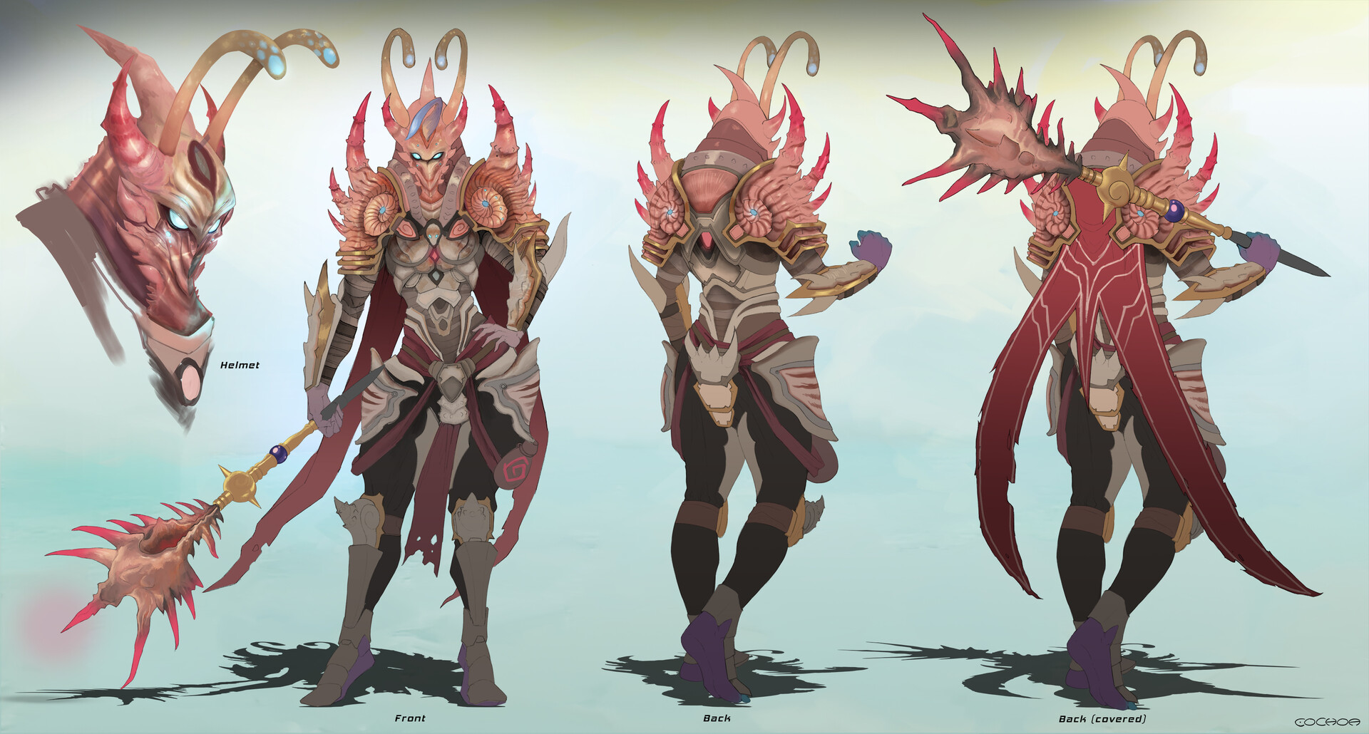 ArtStation - Shell Warriors - Heavy Armor