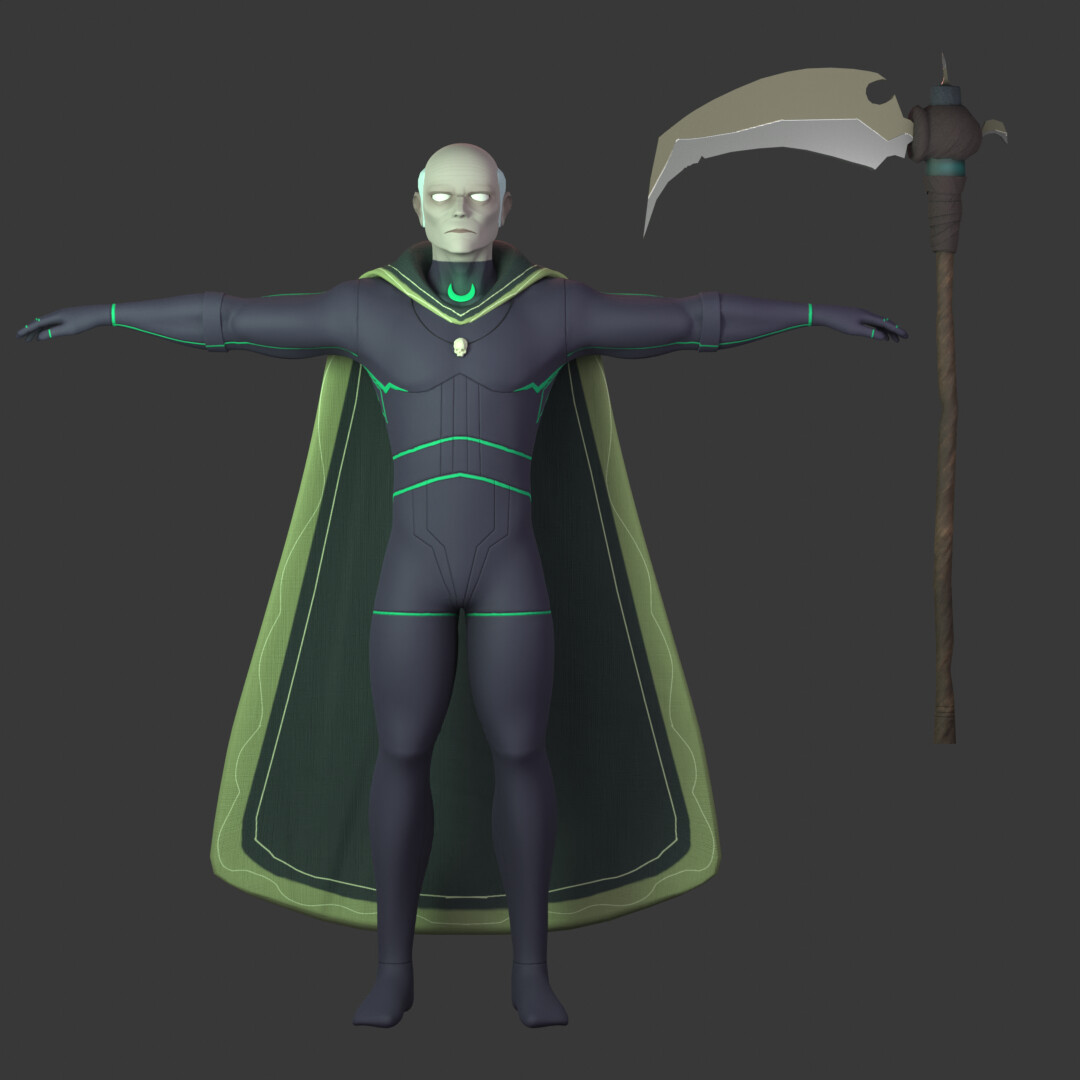 ArtStation - Necroman 3D model