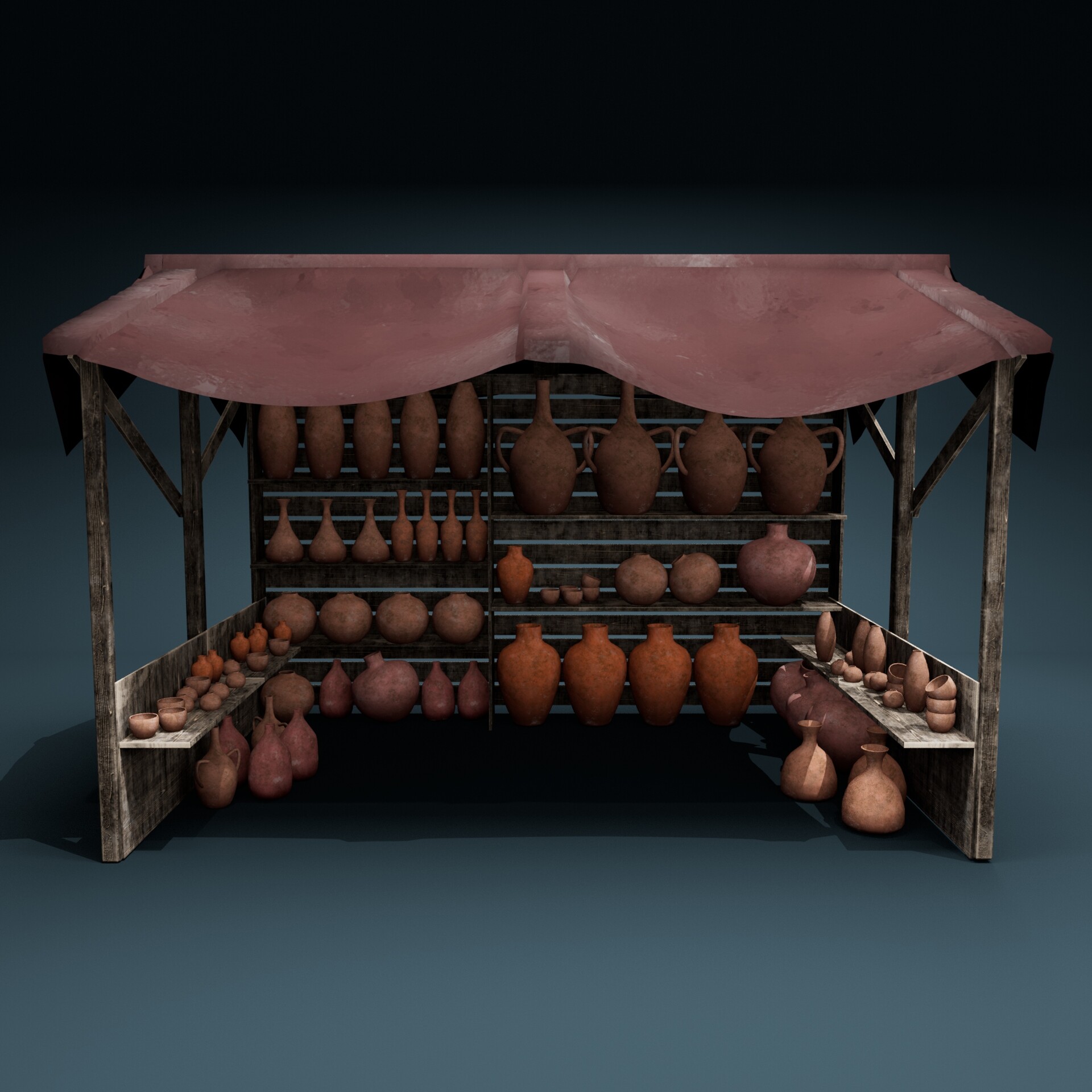 ArtStation - Pottery Shop