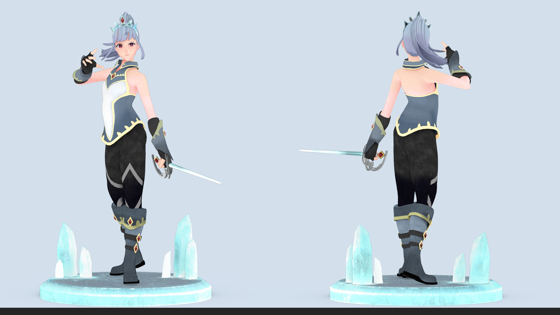 ArtStation - Lucia, The Princess of Ice