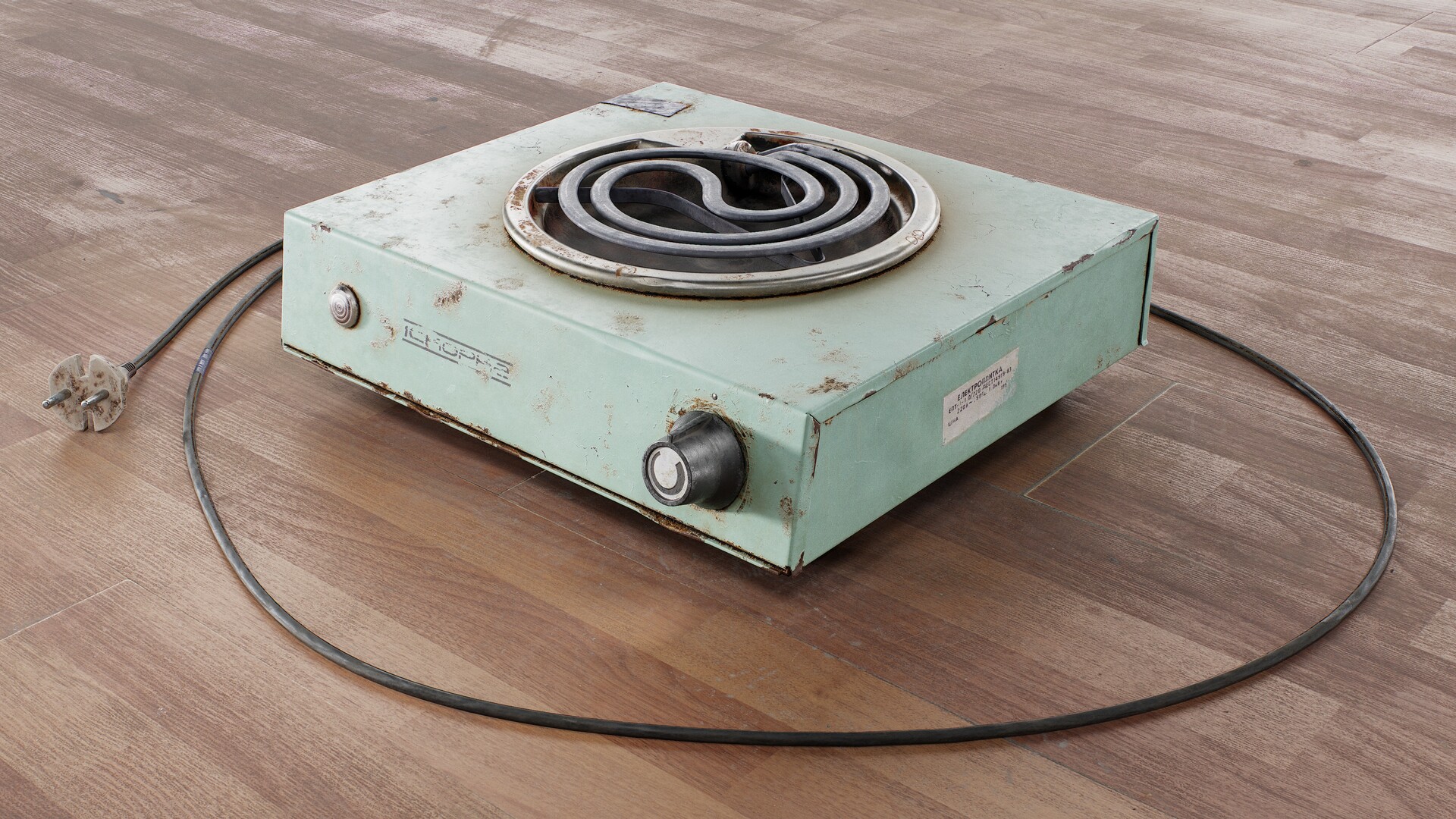 ArtStation - Old Electric Stove