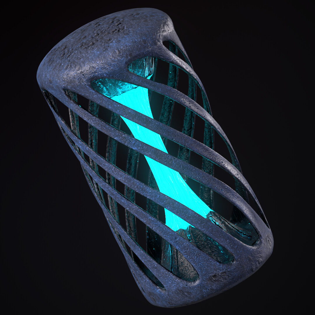 ArtStation - Stalker. Stylized electrophysical Artifact.