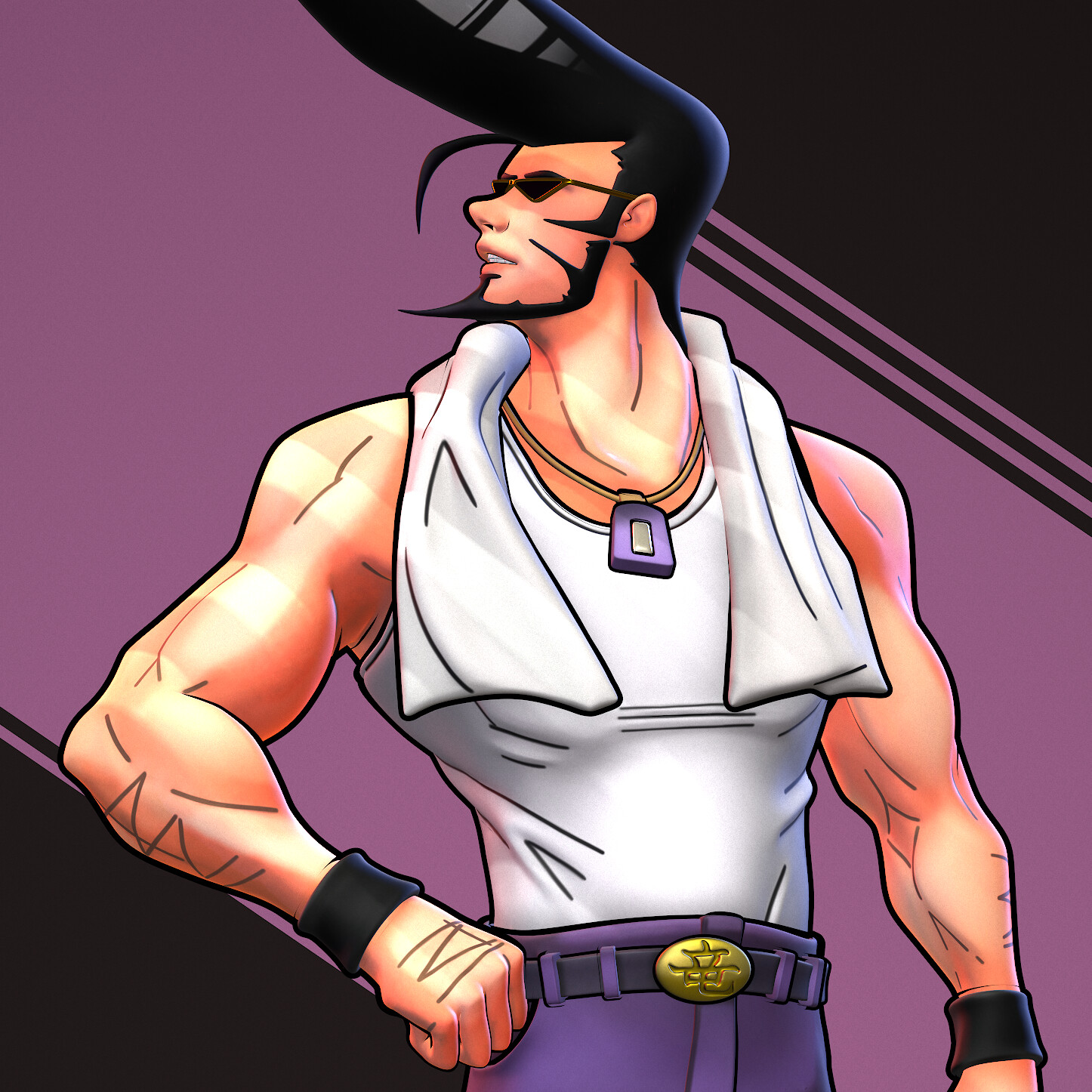 ArtStation - RIO | 梅宮竜之介 | Shaman King